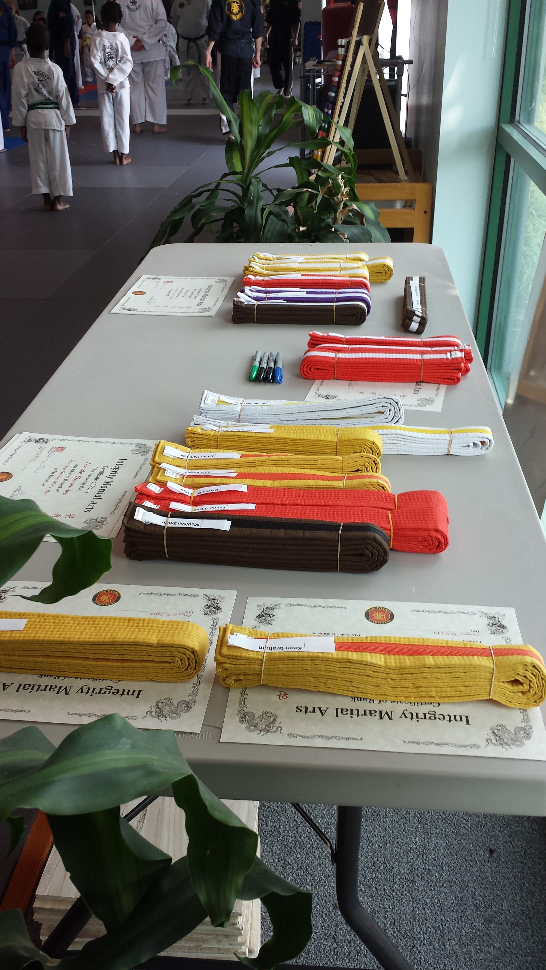 August 2014 Belt Graduation Ceremony | Integrity Martial Arts