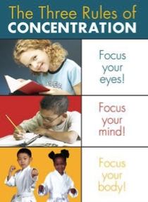 3 Rules of Concentration! | Integrity Martial Arts